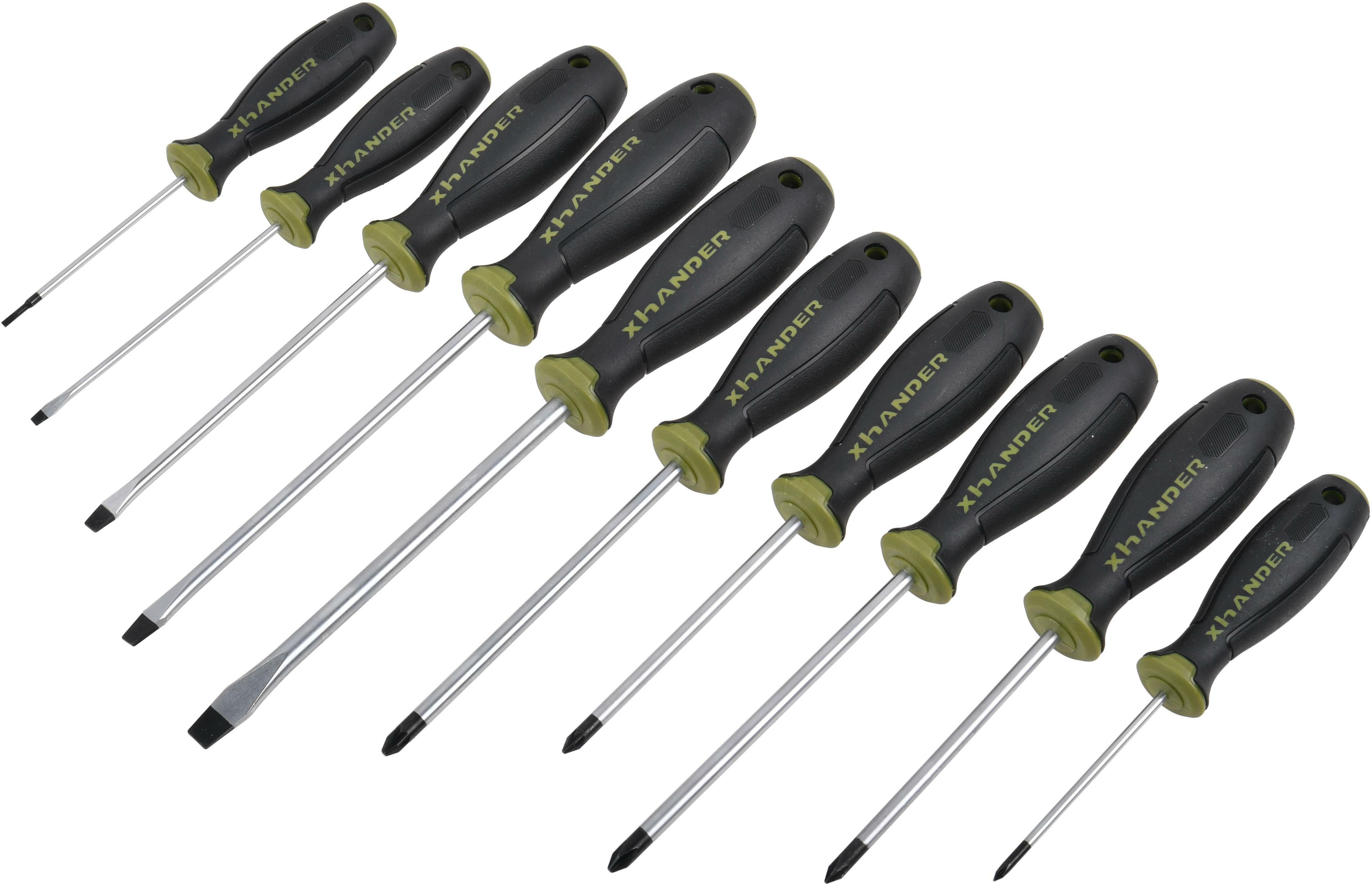 XHANDER 69145957 screwdriver set mixed, 10-piece | Klium