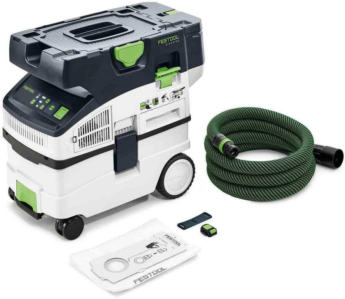 FESTOOL CTLC MIDI I-Basic 2x18V mobile cordless hoover CLEANTEC ...