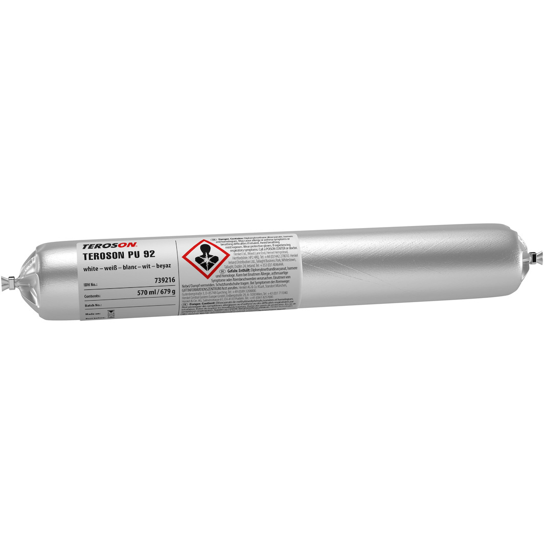 TEROSON Terostat PU 92 one-component adhesive white (570ml aluminium ...