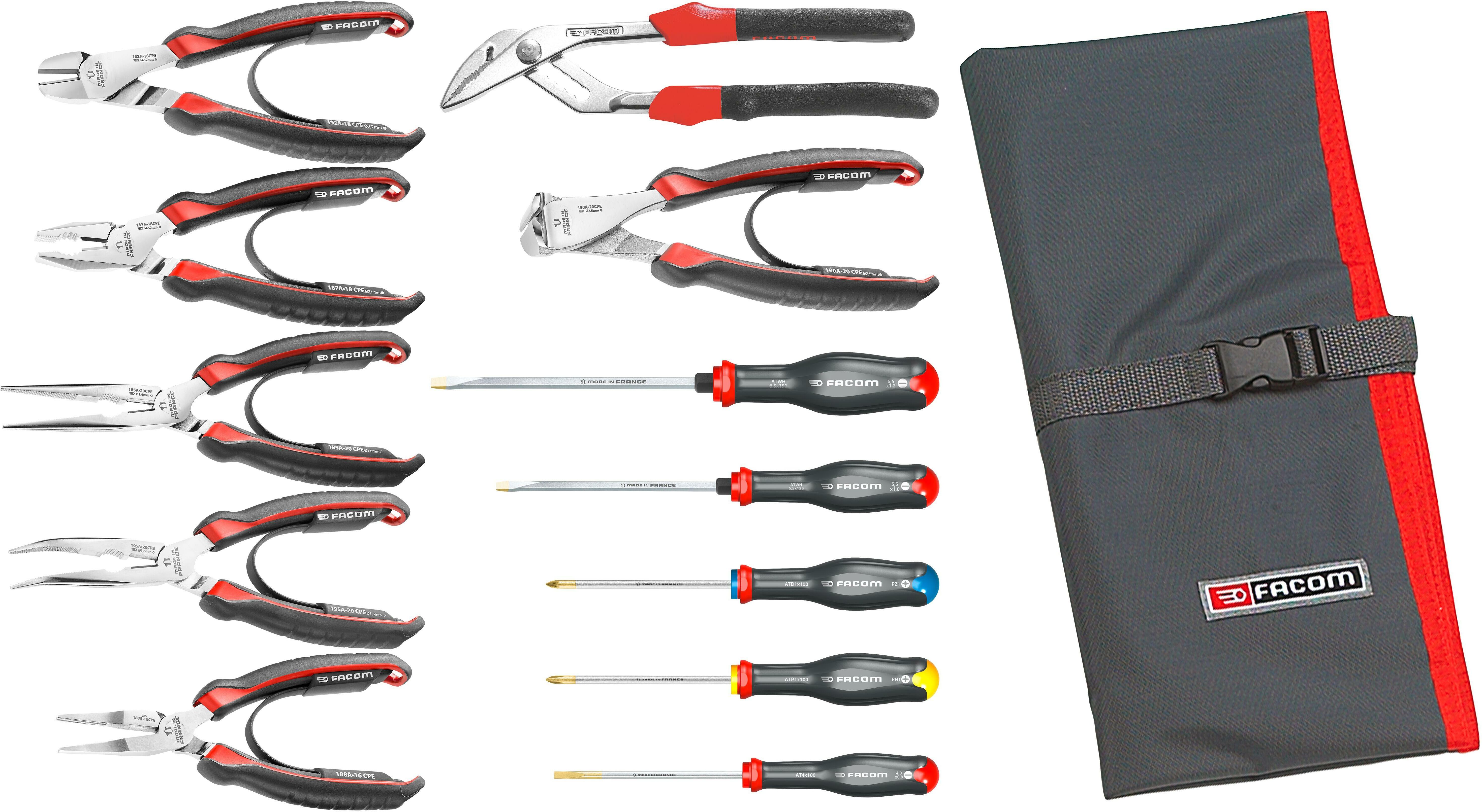 FACOM 184.J3CPE maintenance tool kit in case 12-piece | Klium
