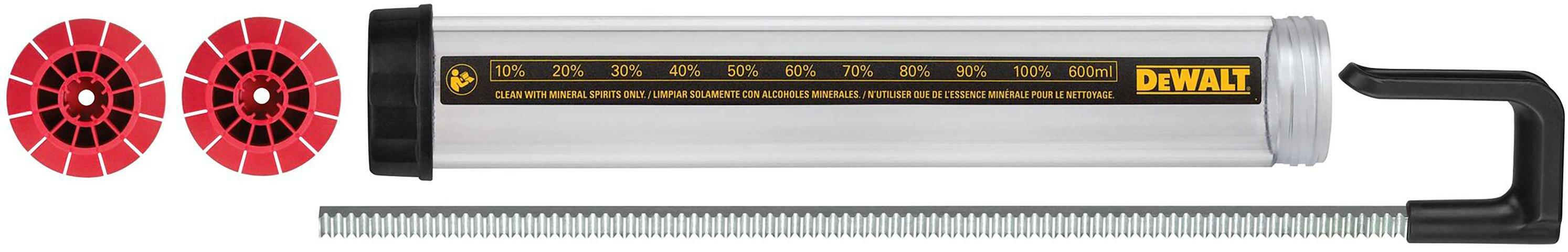DEWALT DCE5801-XJ transparent sausage holder for DC5xx sealant sprayers ...