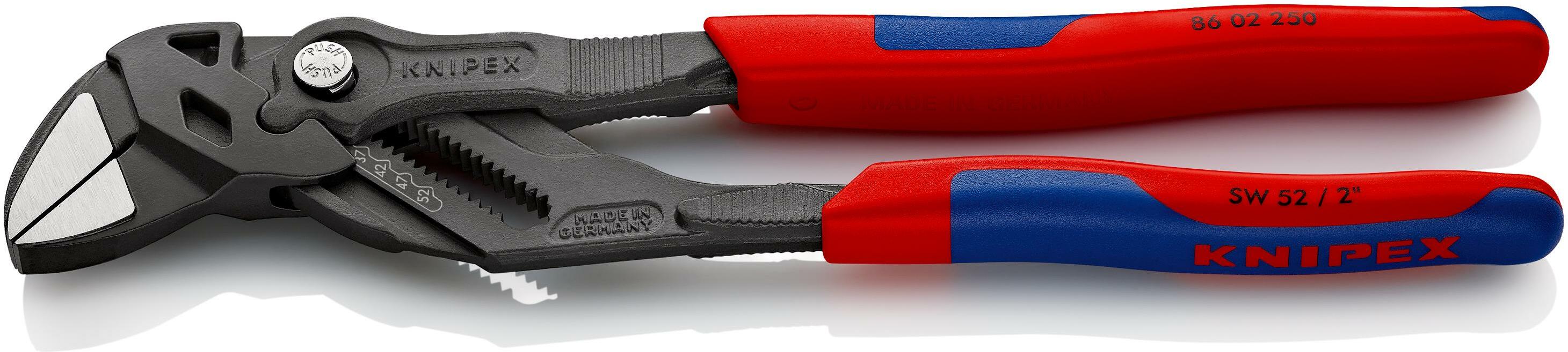 KNIPEX 86 02 250 pliers spanner with multi-component handles grey ...