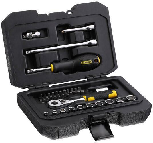 STANLEY STMT82828-1 socket wrench set 1/4 - 38 parts | Klium