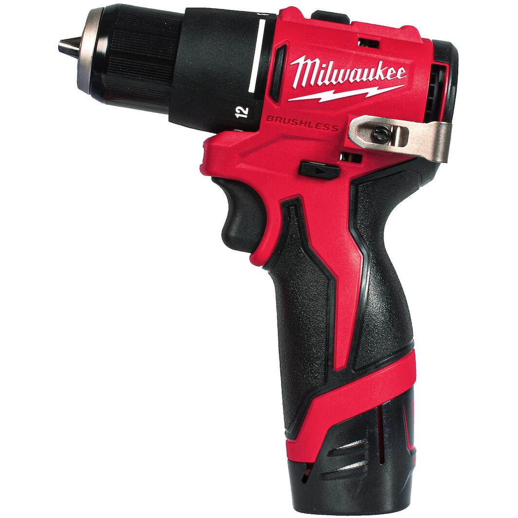 MILWAUKEE M12 BLPDRC-202C Brushless compact cordless impact drill in ...
