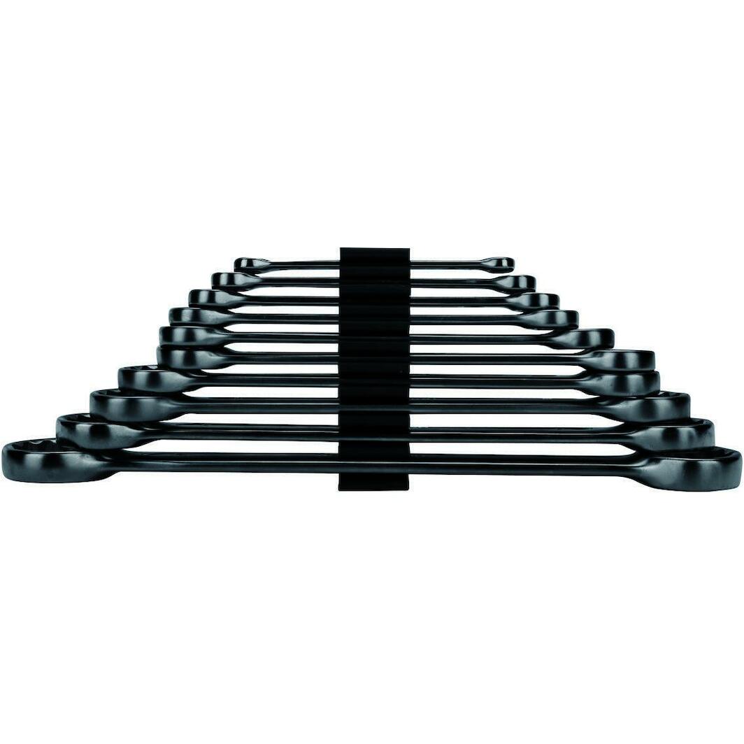 BAHCO 4M/10C flat ring spanner set on plastic clip 10-piece | Klium
