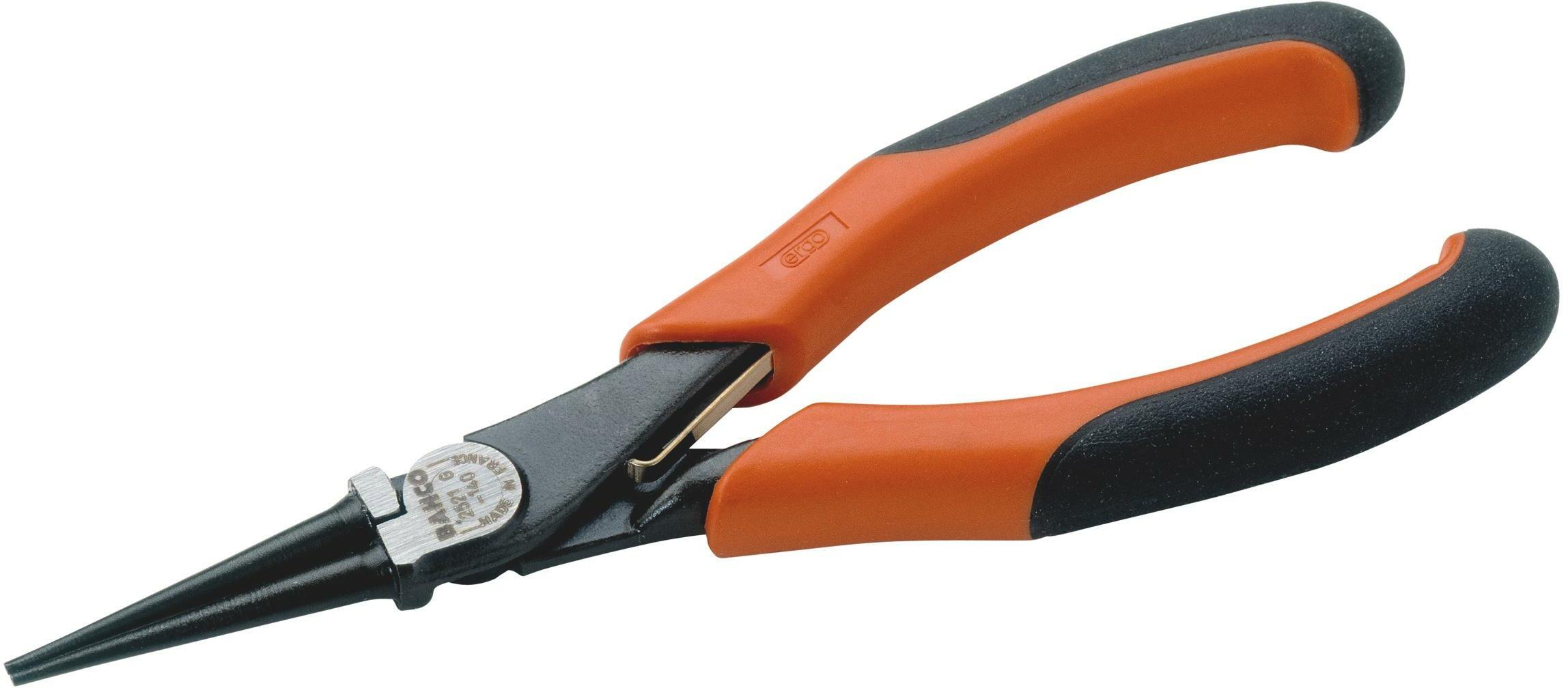 BAHCO 2521 G-140 round nose pliers ERGO with two-component handles ...