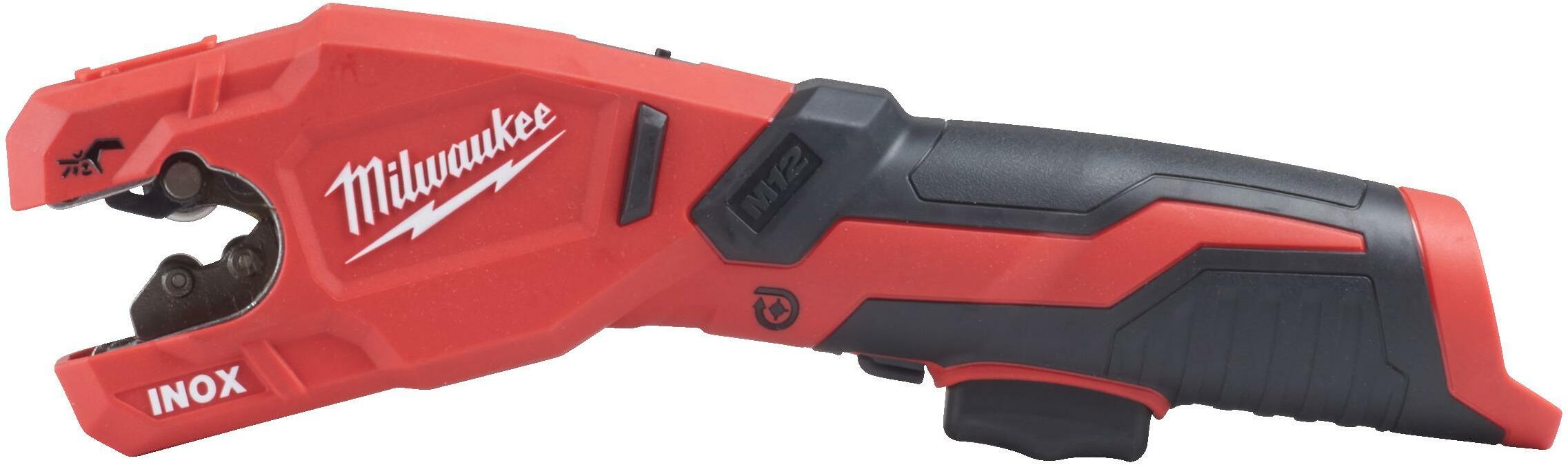 MILWAUKEE M12 PCSS-0 RAPTOR cordless stainless steel pipe cutter ...
