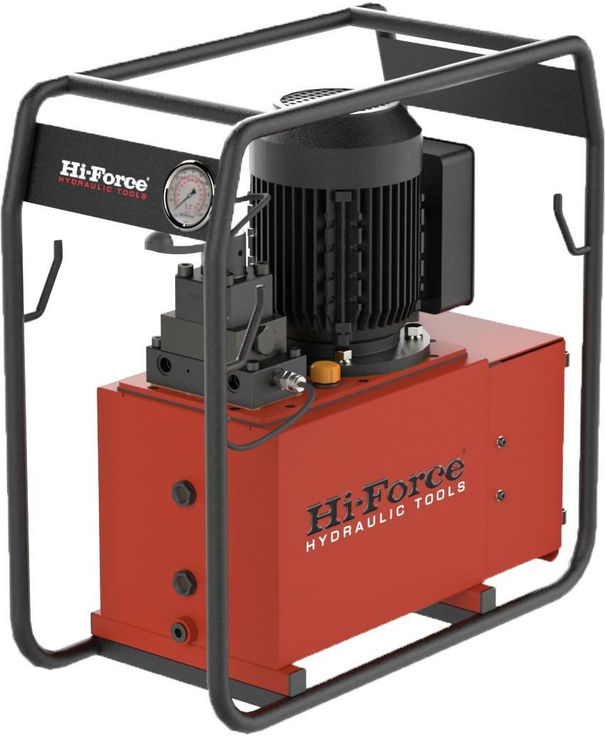 HI-FORCE HEP207324 electric hydraulic pump 1500W 400V 3-phase medium ...