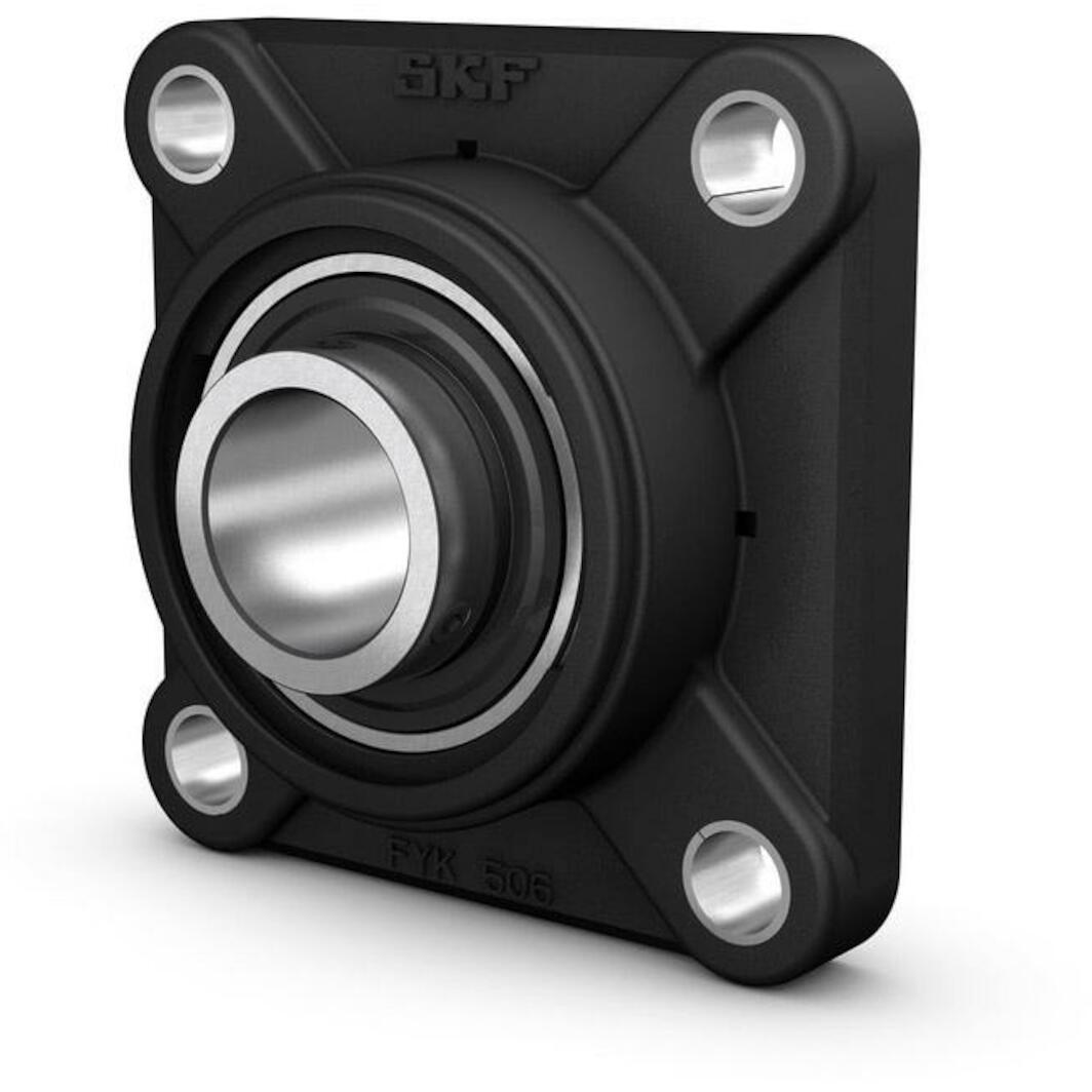 SKF FYK 25 TR Y ball bearing unit with flange square, d 25 mm, A 31 mm, J 70 mm | Klium