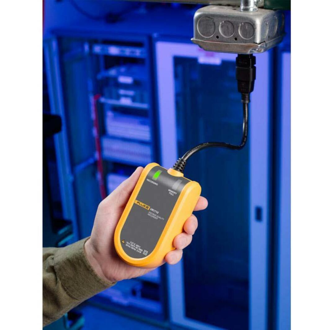 FLUKE VR1710 Single Phase Power Quality Recorder & Voltage Recorder ...