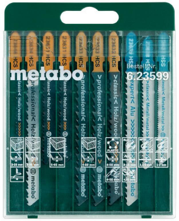 METABO 623599000 jigsaw blade set SP, 10-piece | Klium
