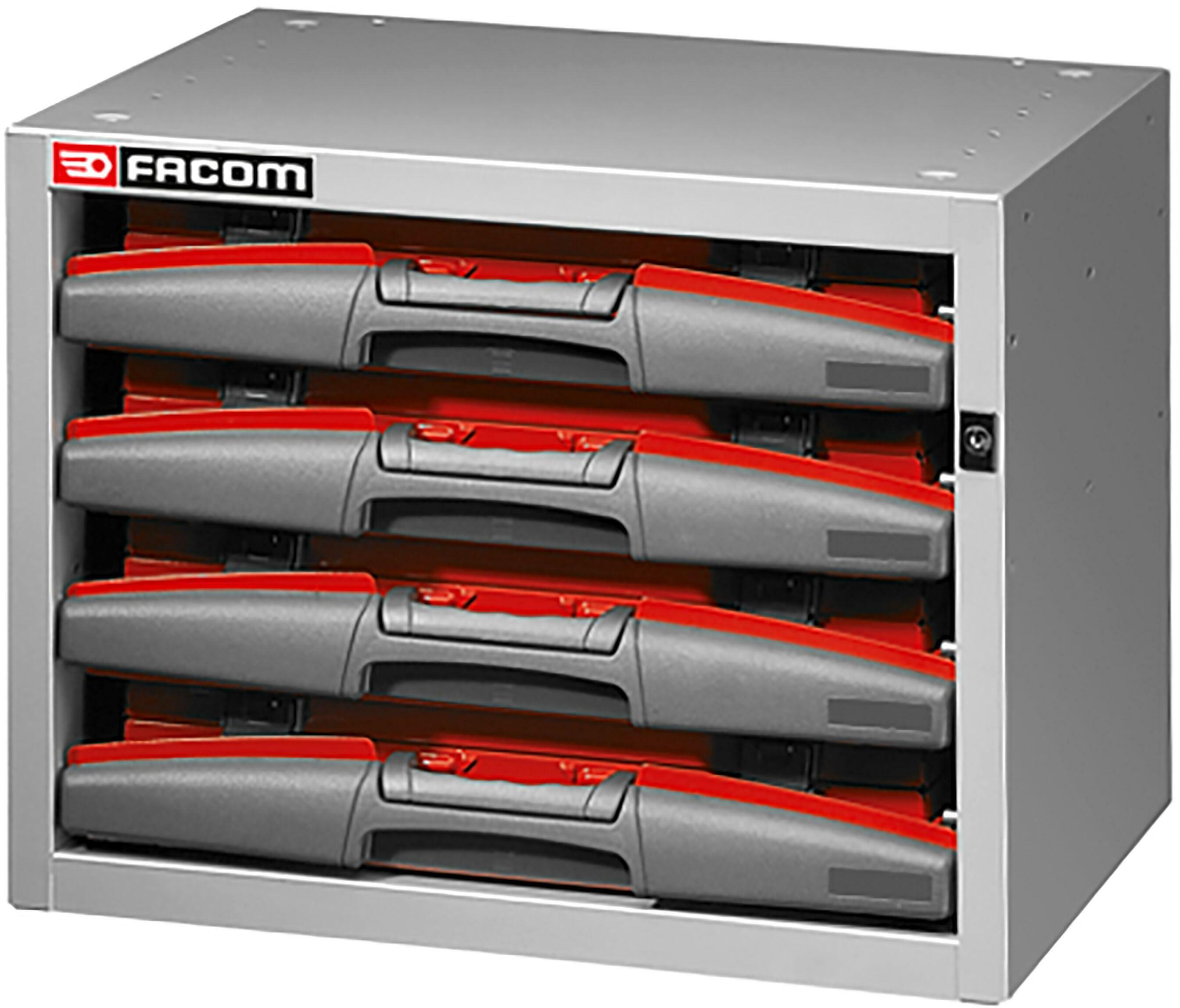 FACOM F50000003 low cupboard with 4 removable boxes 495mm | Klium