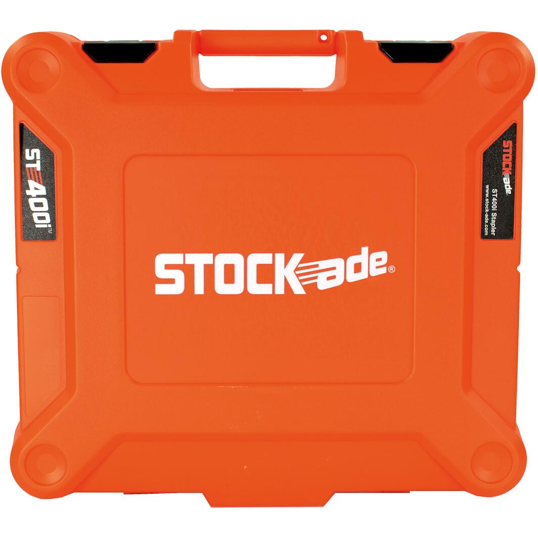 STOCKADE ST400i Agrafeuse sans fil 3.7V 32-50mm en mallette (2x 2.5Ah batterie + chargeur ...