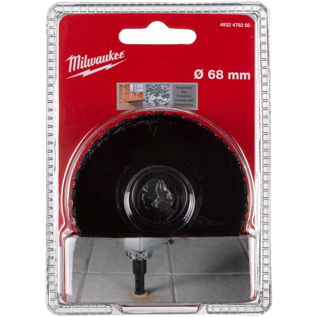 MILWAUKEE 4932478285 diamond tile drill bit M14 68mm | Klium