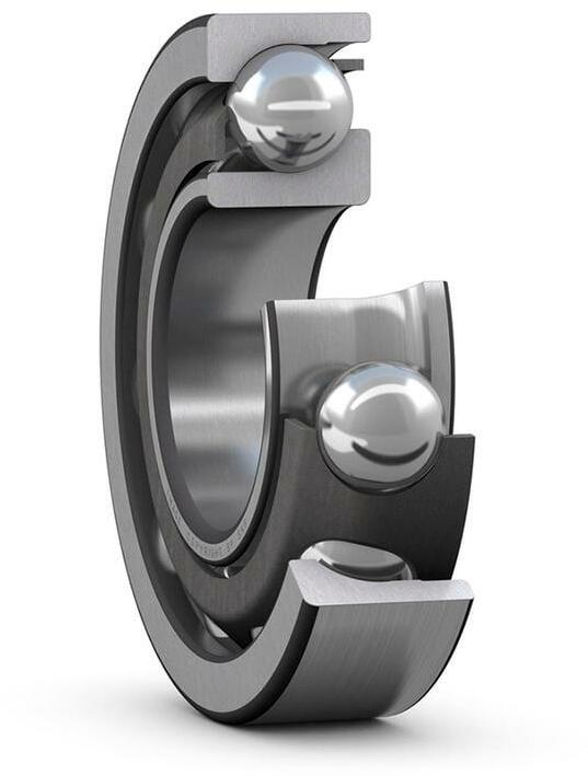 SKF 7318 BECBJ single-row angular contact ball bearing 90 x 190 x 43 mm ...