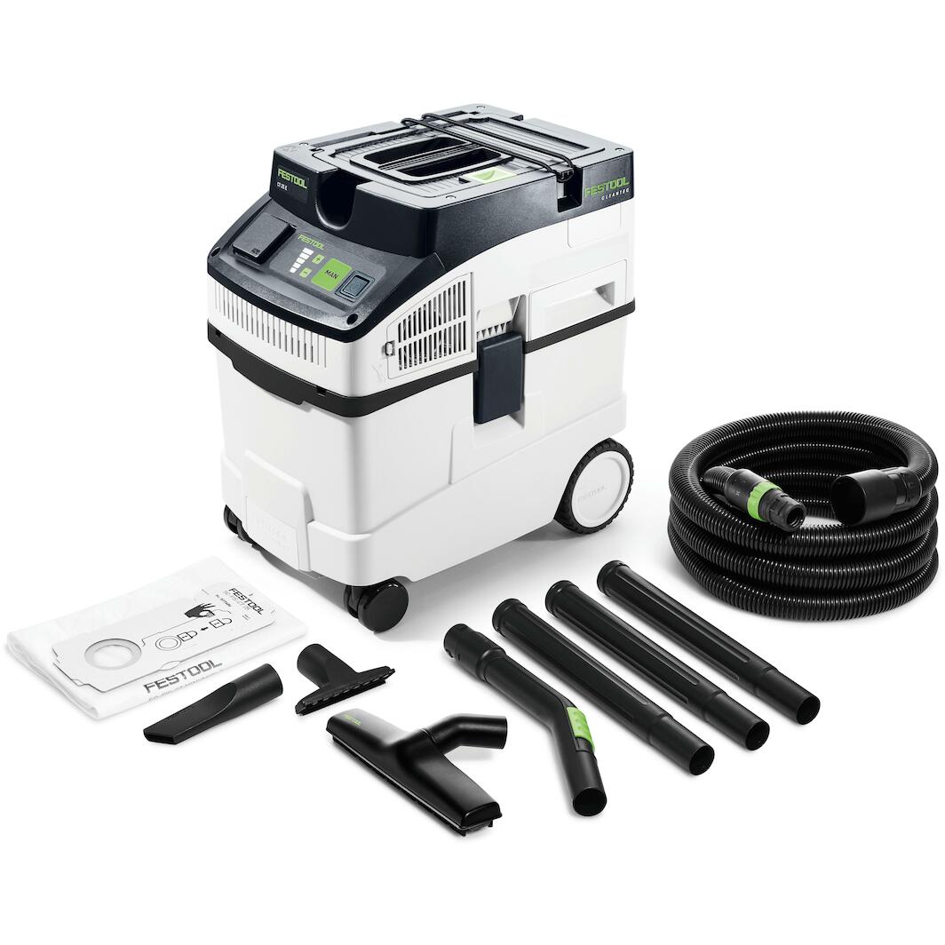 FESTOOL CT 25-Set CLEANTEC mobiele stofzuiger nat/droog 1200W 25 liter ...