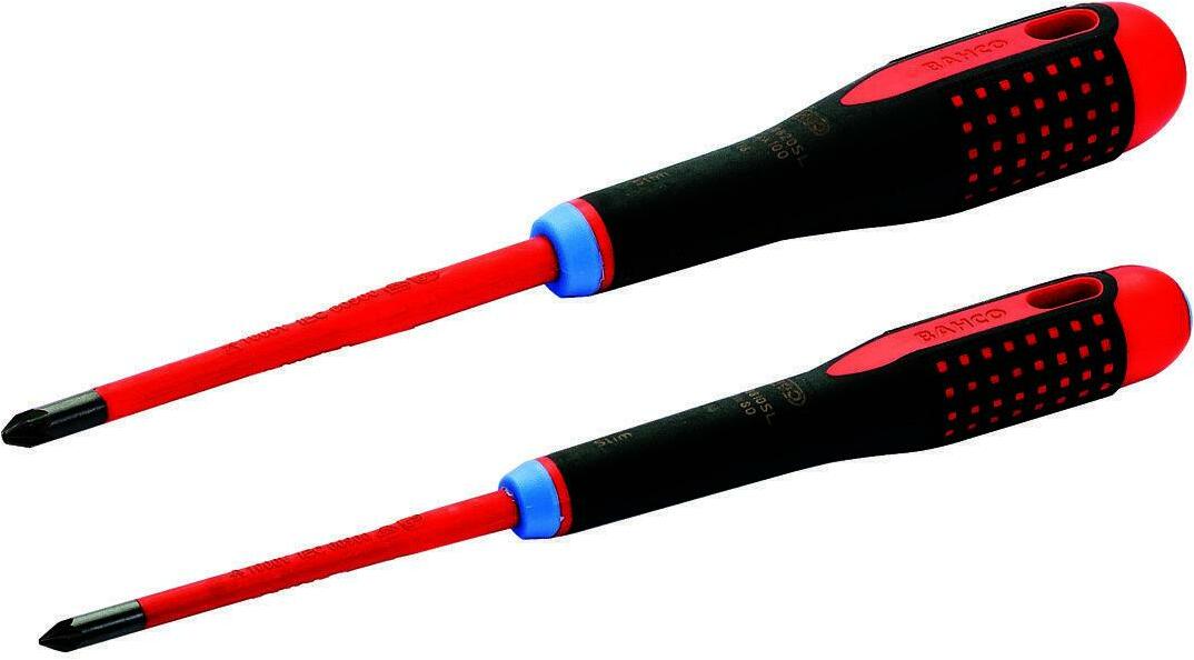 BAHCO BE-9894SL ERGO screwdriver set VDE insulated with three-component ...