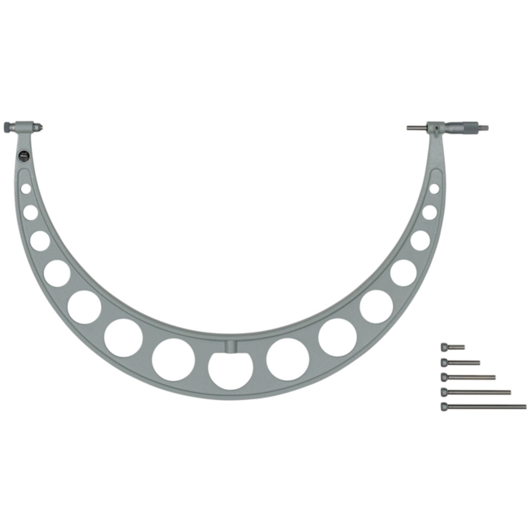 MITUTOYO 104-202 external caliper interchangeable anvils 18-24" | Klium