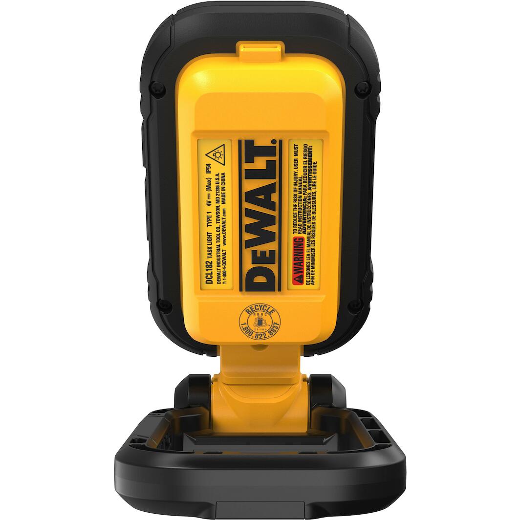 DEWALT DCL182-XJ Battery-operated work lamp with integrated 3.6V ...