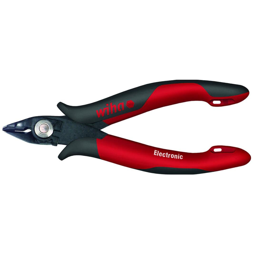 WIHA Z41613803 side cutter Electronic wide pointed head and wire clamp ...