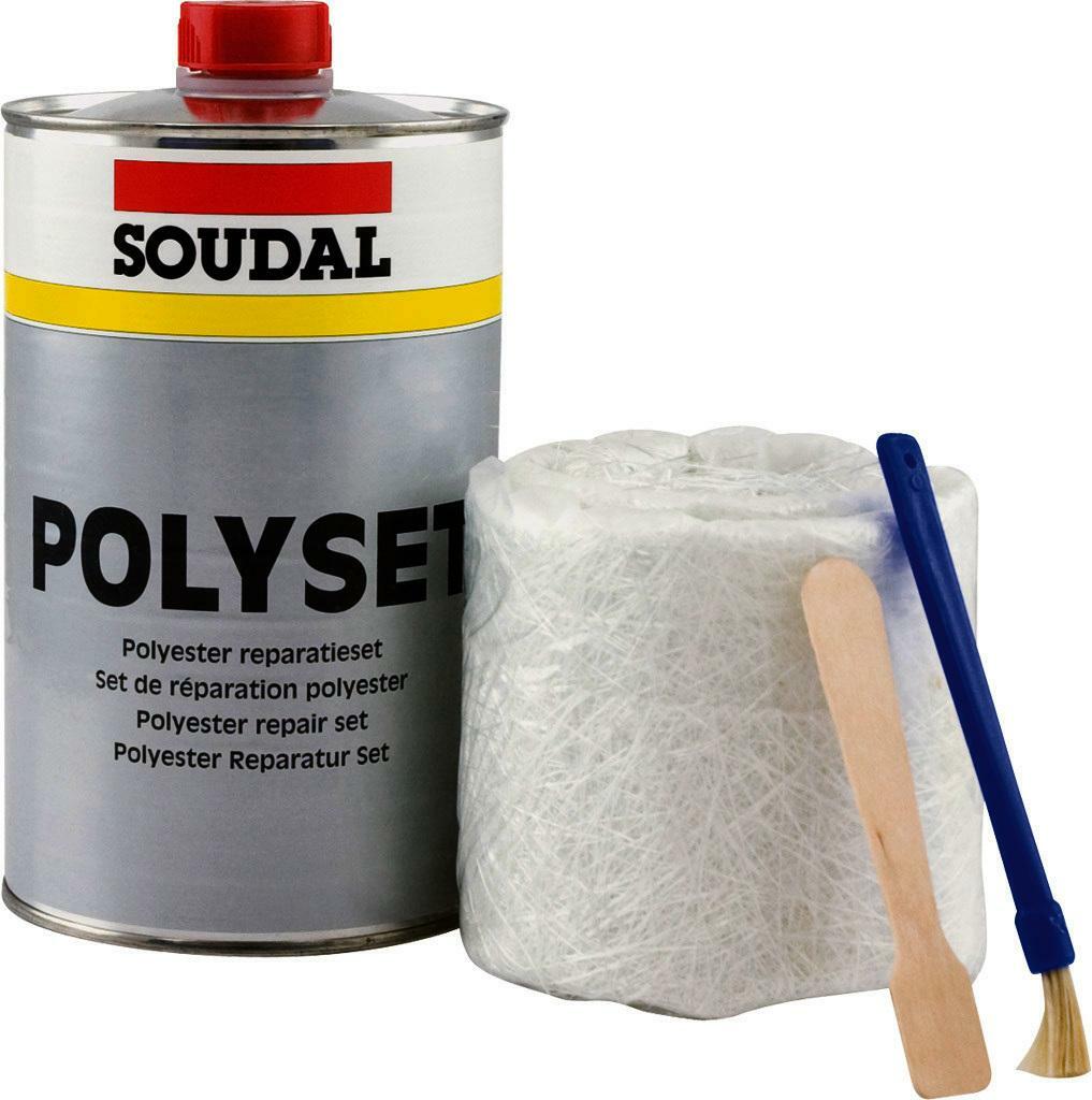 SOUDAL 103436 Polyester resin set for bodywork (250g) | Klium