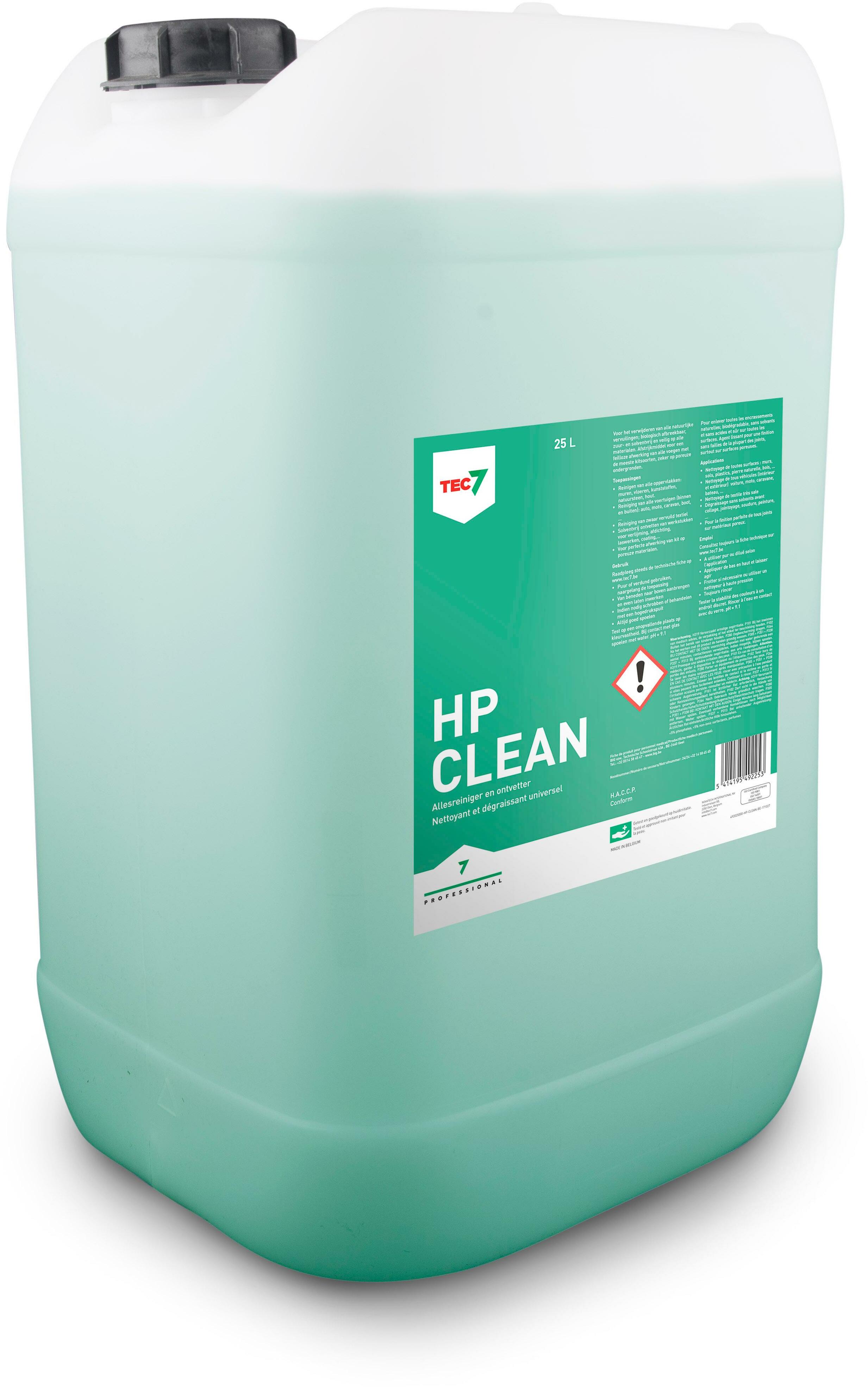 TEC7 HP Clean powerful cleaner with depth effect (25 l canister ...