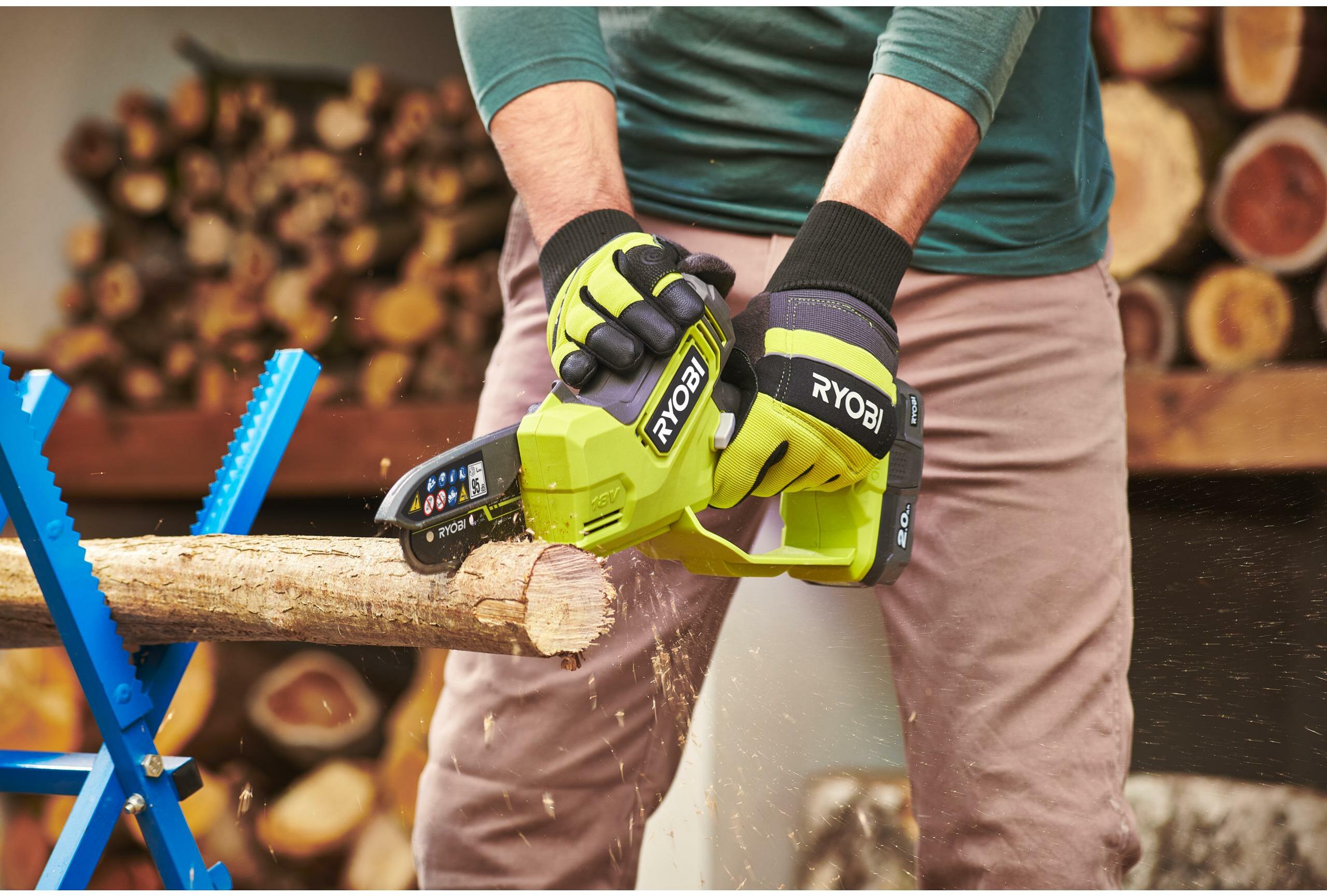 Ryobi lithium chainsaw store
