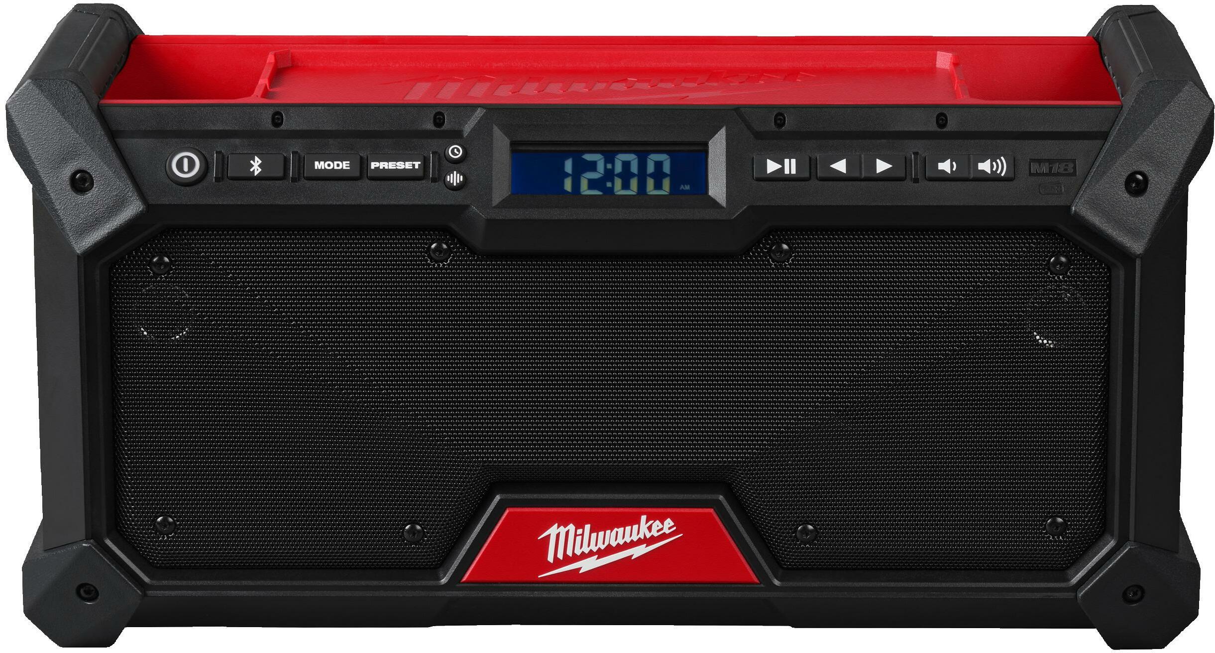 MILWAUKEE M18 RADDAB+G2-0 jobsite cordless Bluetooth DAB+ radio ...