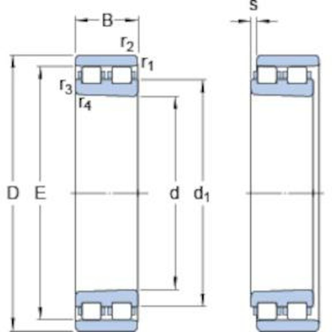 SKF NN 3016 KTN/SPW33 double-row super-precision cylindrical roller bearing 80 x 125 x 34 mm