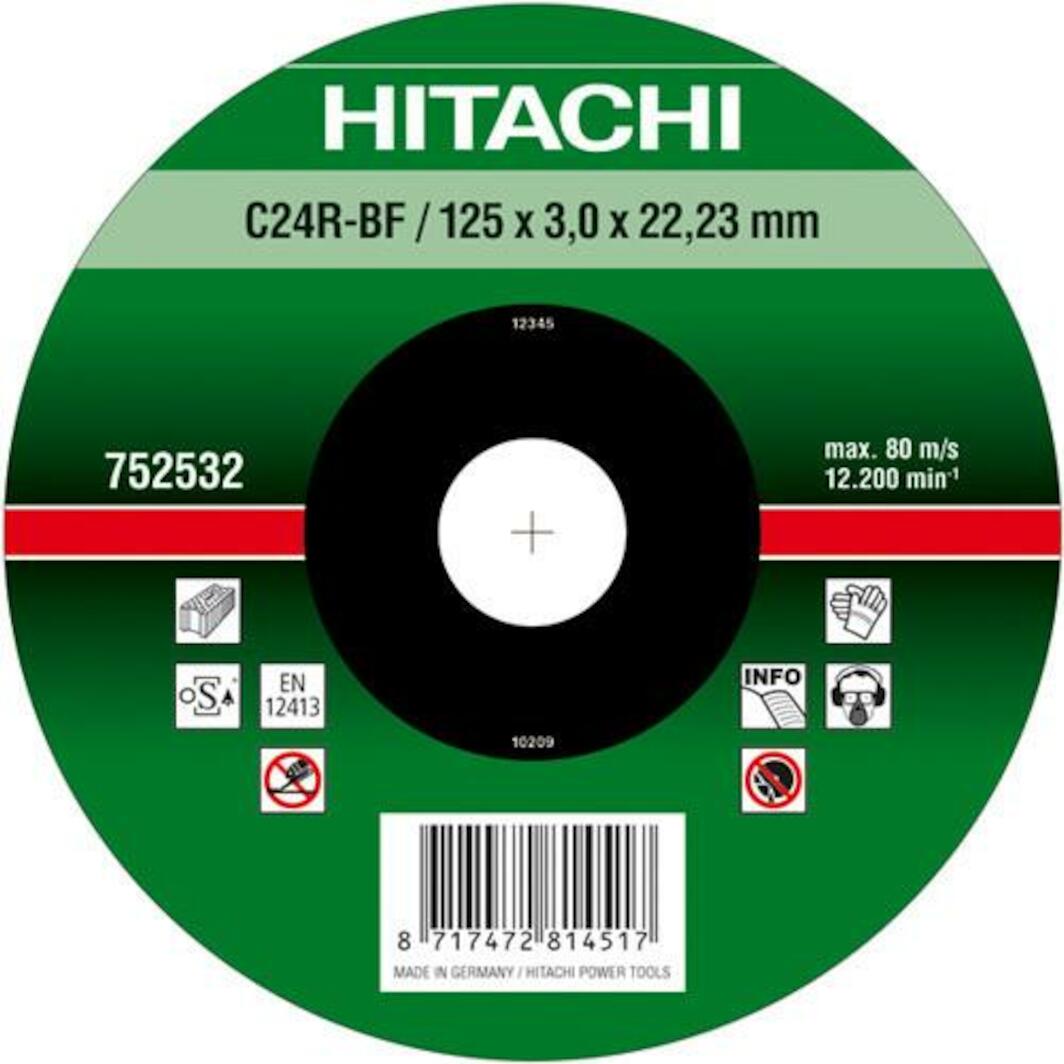 HIKOKI 752534 cutting disc 180x3mm flat for stone | Klium