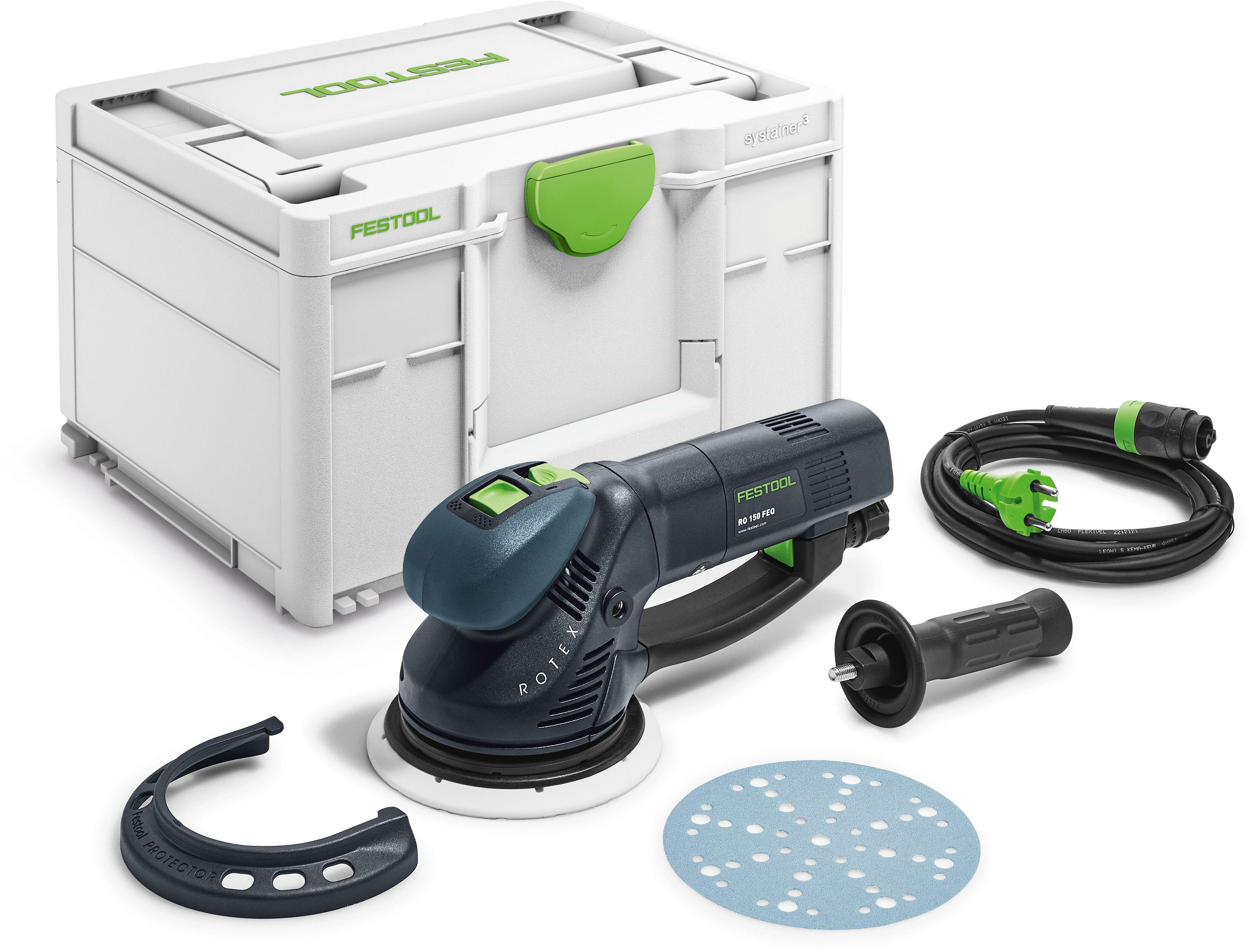 FESTOOL RO 150 FEQ-PLUS rotary eccentric sander ROTEX 720W in systainer ...