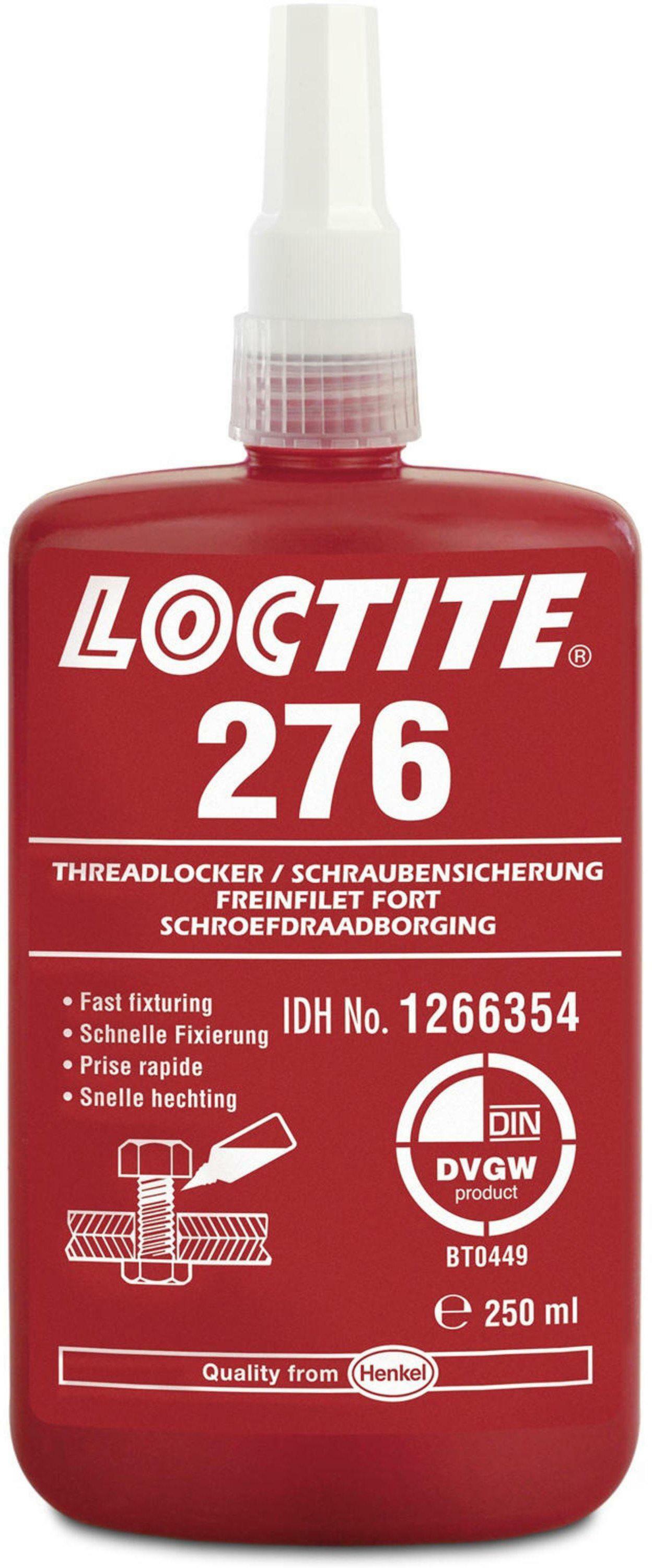 LOCTITE 276 high-strength, fast-fixing threadlocker (250 ml bottle) - 1266354 | Klium