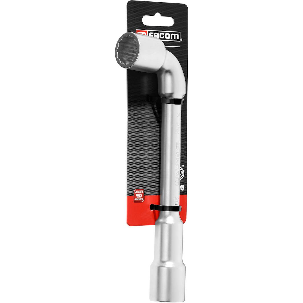 FACOM 76.20PB open pipe spanner, forged, twelve-sided x six-sided, 20 ...