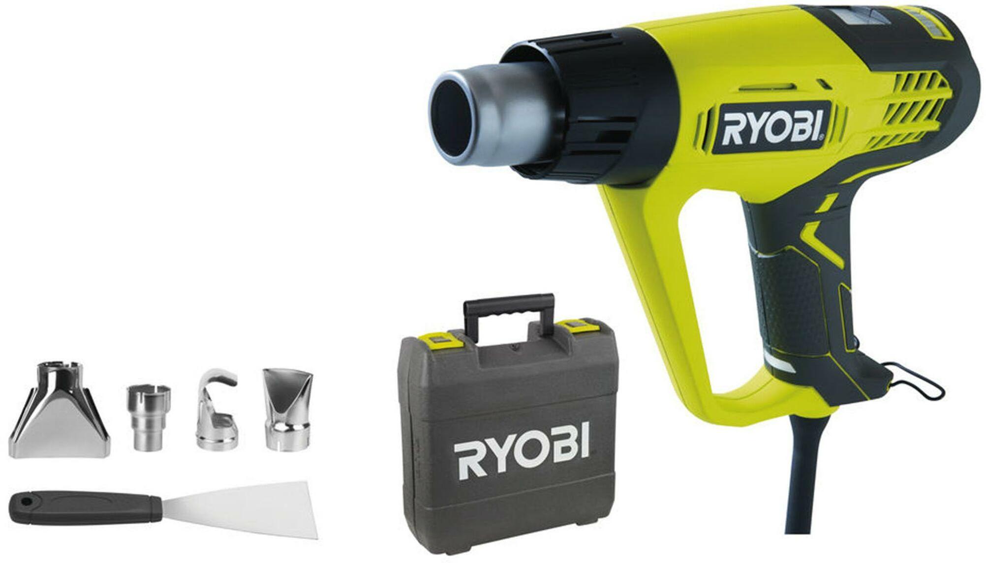 RYOBI EHG2020LCD hot-air gun with heat indicator 2000 W - 5133001730 ...