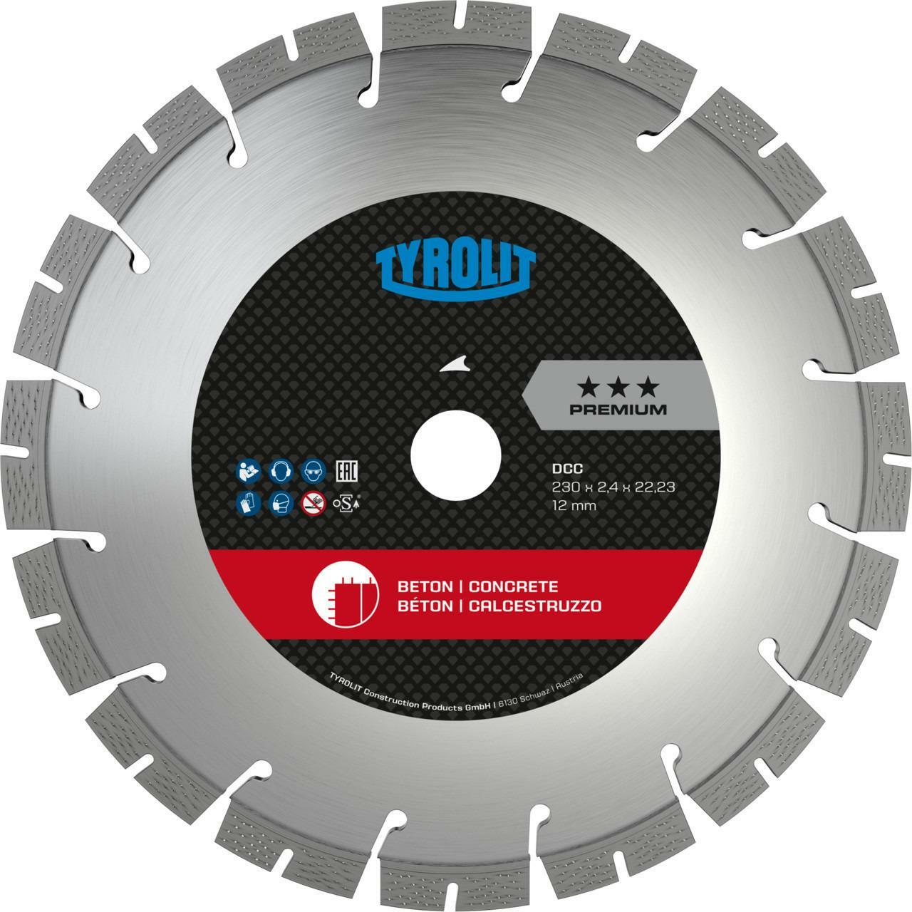 TYROLIT 34428610 diamond wheel C73 DCUP3 300x2,6x20 | Klium
