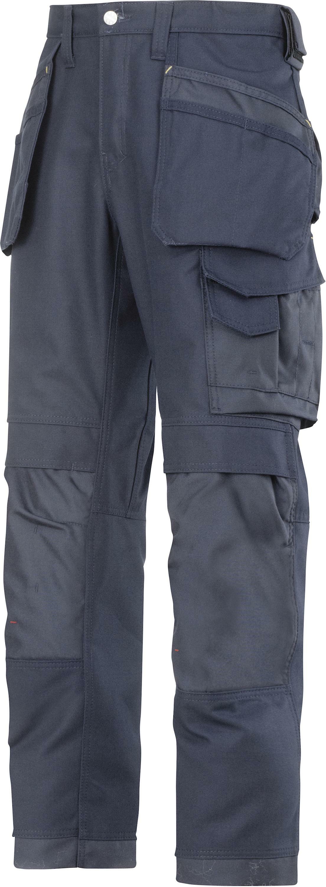 SNICKERS 3214 Canvas+ trousers with holster pockets (dark blue ...