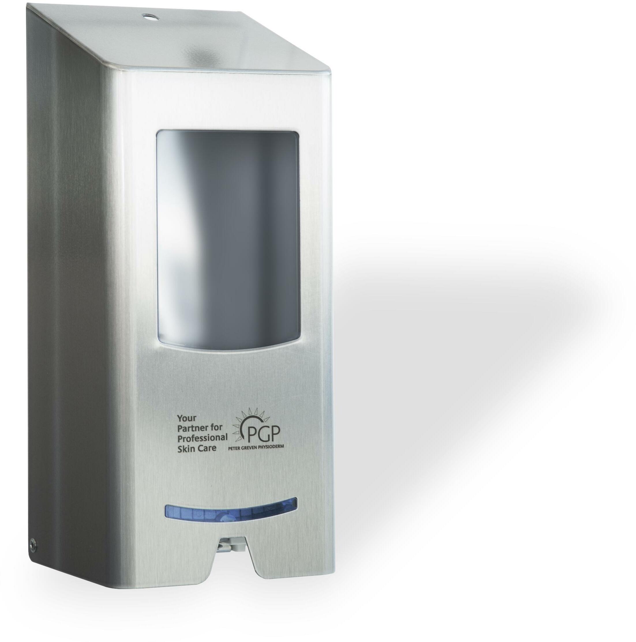 PHYSIODERM Neptune Touchless dispenser for 1 l bottle (stainless steel ...