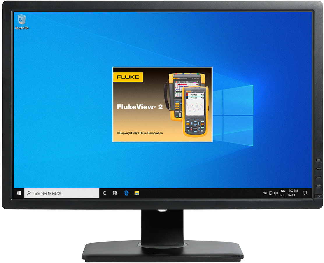 FLUKE Flukeview 2 Software for ScopeMeter 190 Series III - 5292374 | Klium