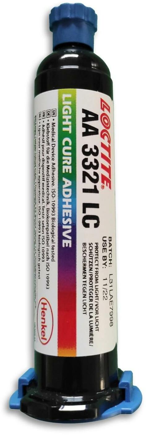 LOCTITE 3321 light-curing adhesive for stress-sensitive plastics (25 ml ...