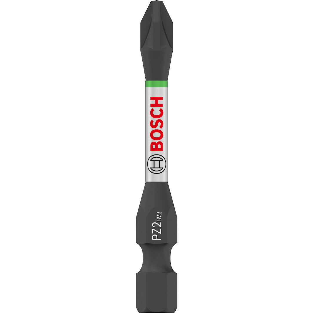 BOSCH 2608522546 Pozidriv impact screw bit, PZ2, 55 mm in Tic Tac box ...