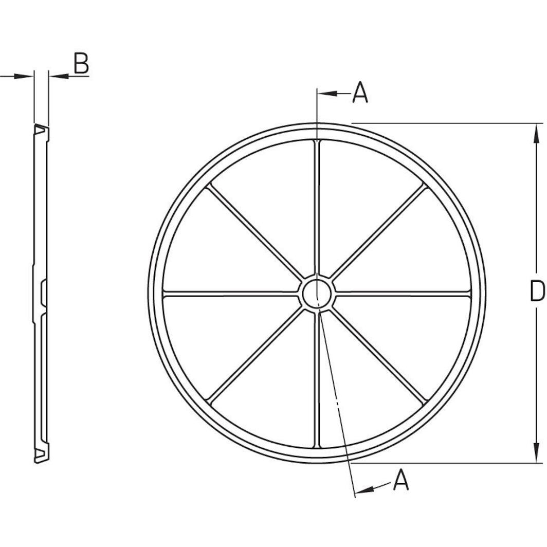 SKF ASNH 513-611 polypropylene end cap for SNL bearing housings 86.5 x ...