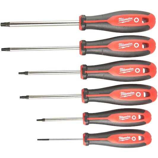 MILWAUKEE 4932471809 Tri lobe Torx screwdriver set 6 piece Klium