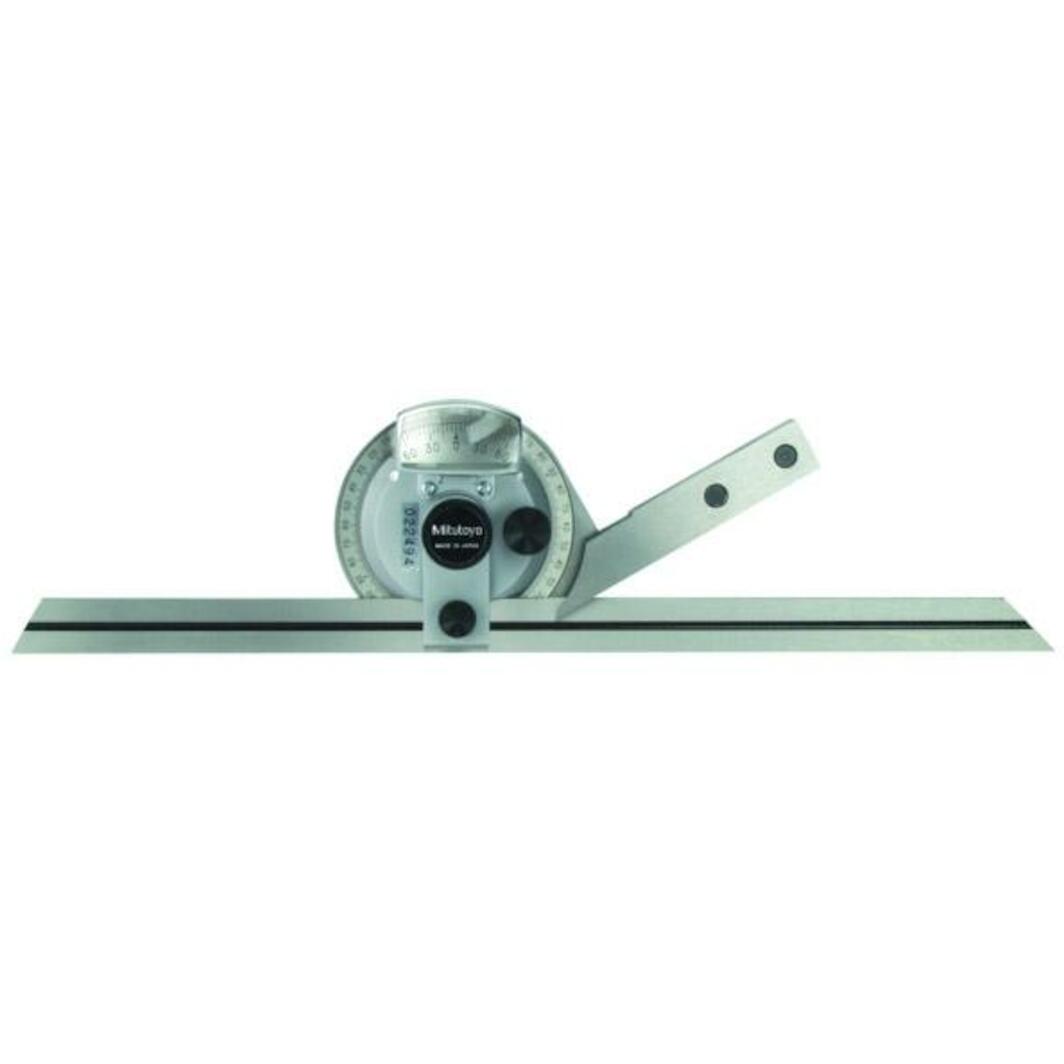 MITUTOYO 187-908-10 universal goniometer with 300 mm ruler | Klium