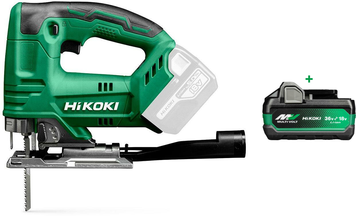 HIKOKI CJ18DAW2Z 18V cordless jigsaw in HSC III case (without battery ...