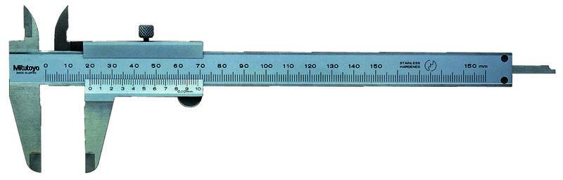 MITUTOYO 530-122 analogue caliper with vernier scale 0-150 mm, 0.02 mm ...