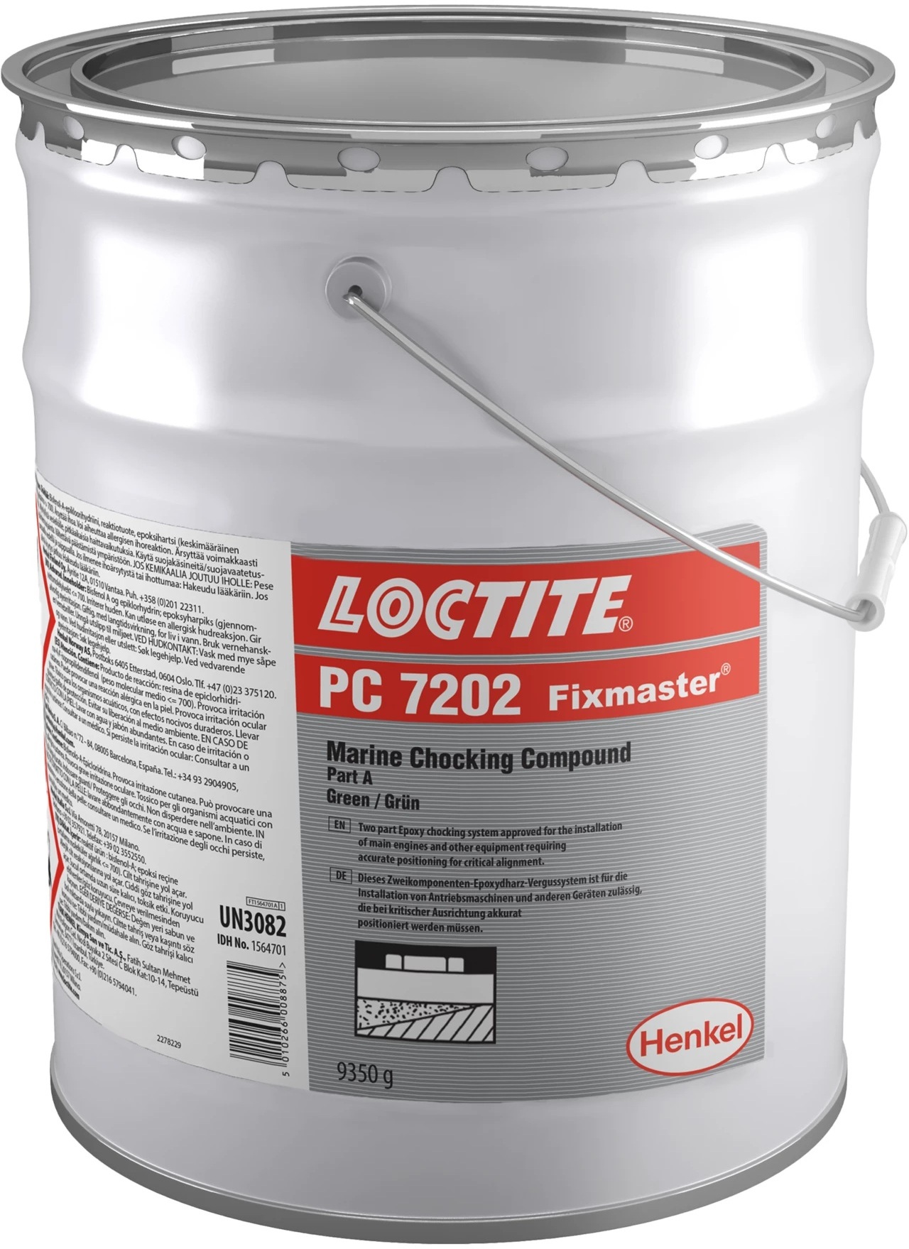 LOCTITE PC 7202 Fixmaster système de calage époxy à deux composants ...