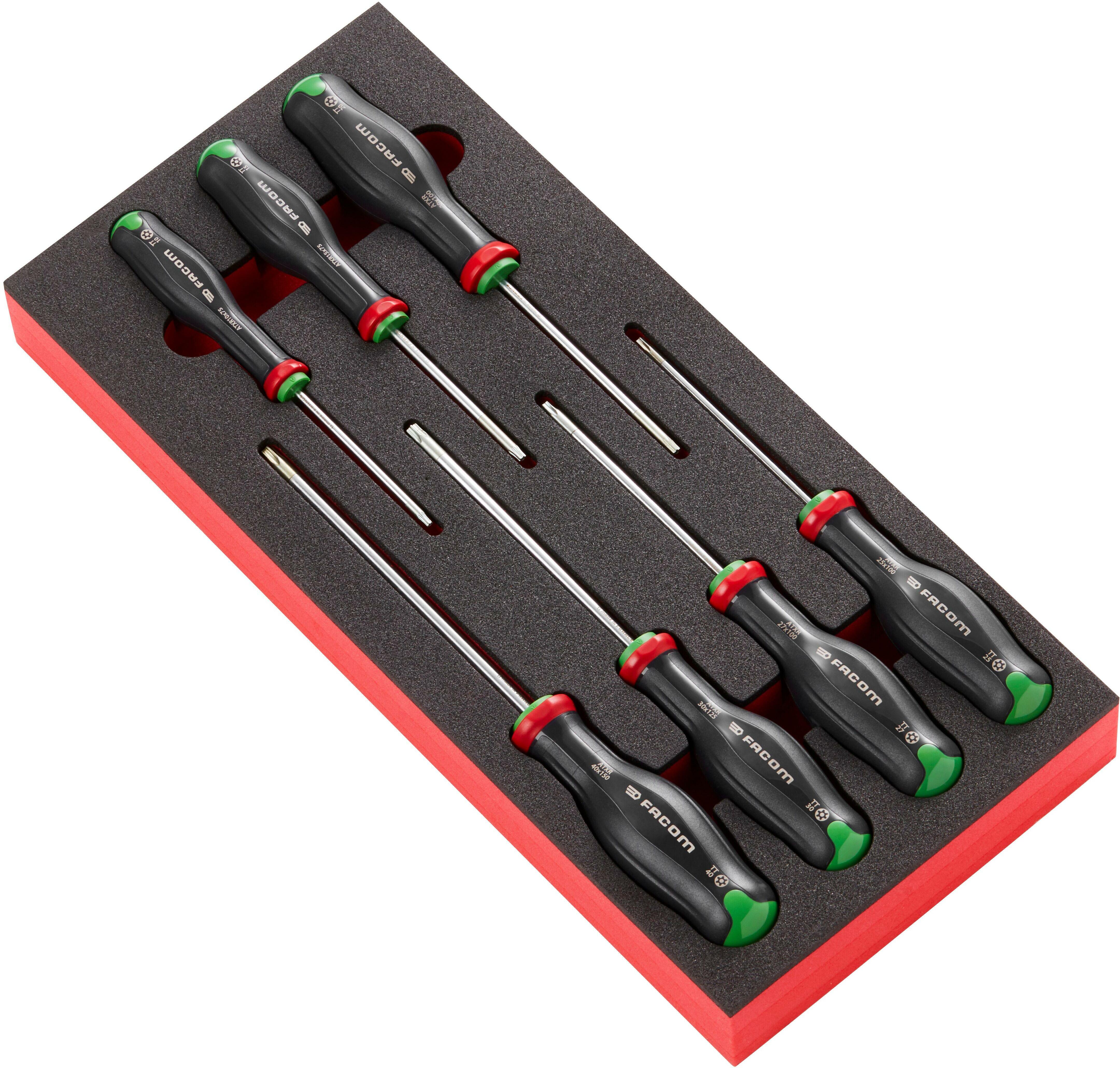 FACOM MODM.ATXR ProTwist screwdriver set in foam module 7-piece | Klium