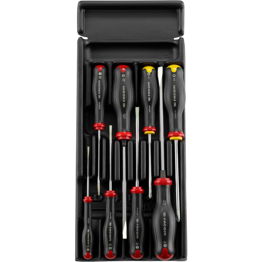 FACOM MOD.AT1 ProTwist screwdriver set in module 8-piece | Klium