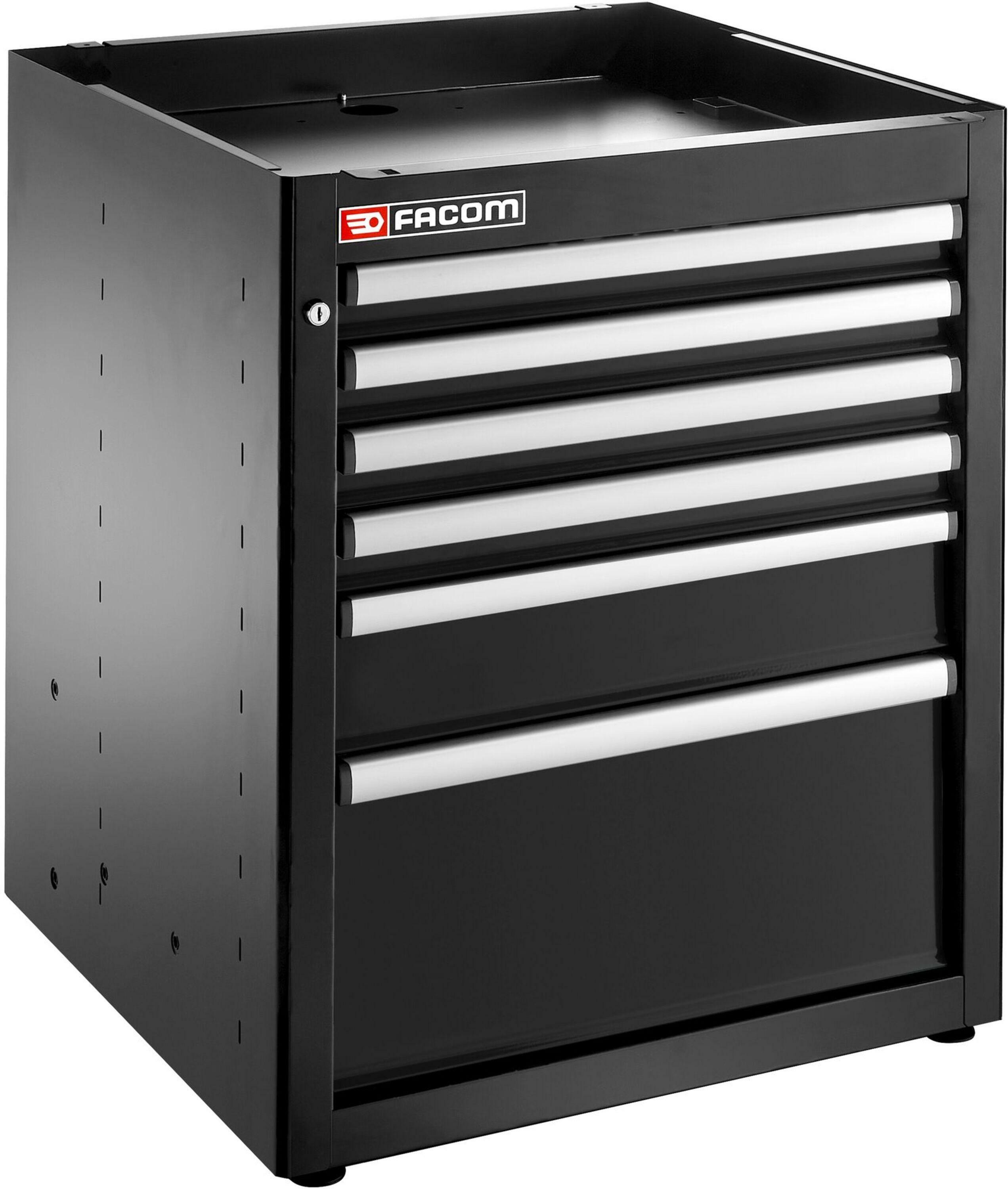 FACOM JLS3-MBS6TBS base cabinet with 6 drawers black | Klium
