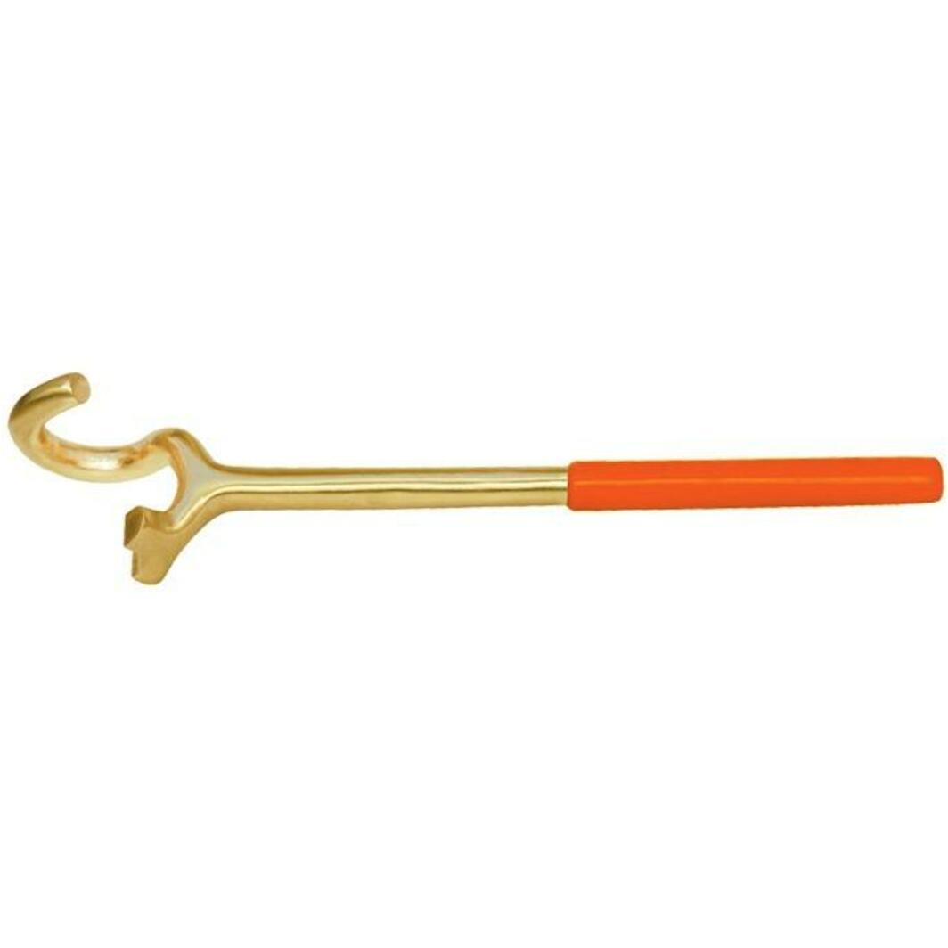BAHCO NS202-350 handwheel spanner non-sparking, heavy-duty, aluminium ...